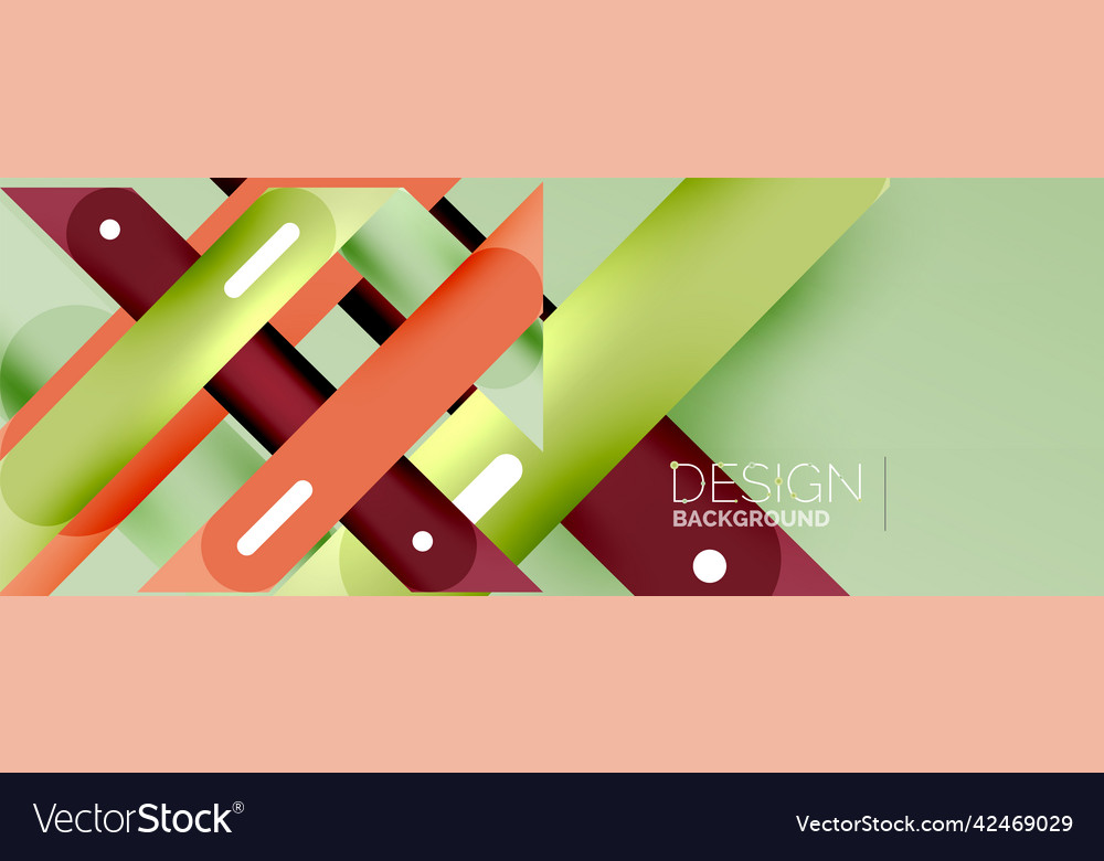 Background overlapping lines dynamic Royalty Free Vector