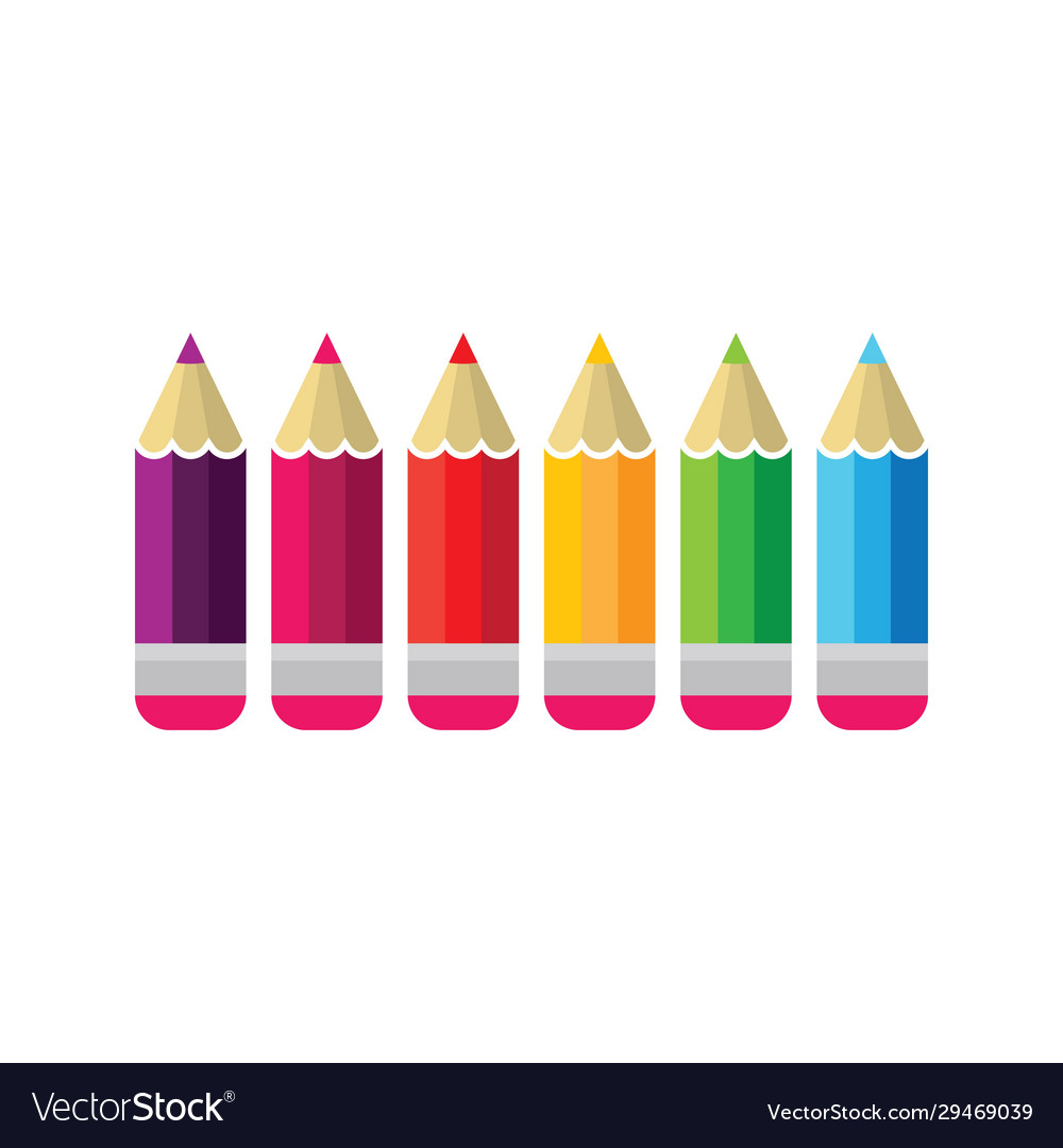 Coloring Pencil Clipart Color Pencil, Sticker Clipart Colored Pencils