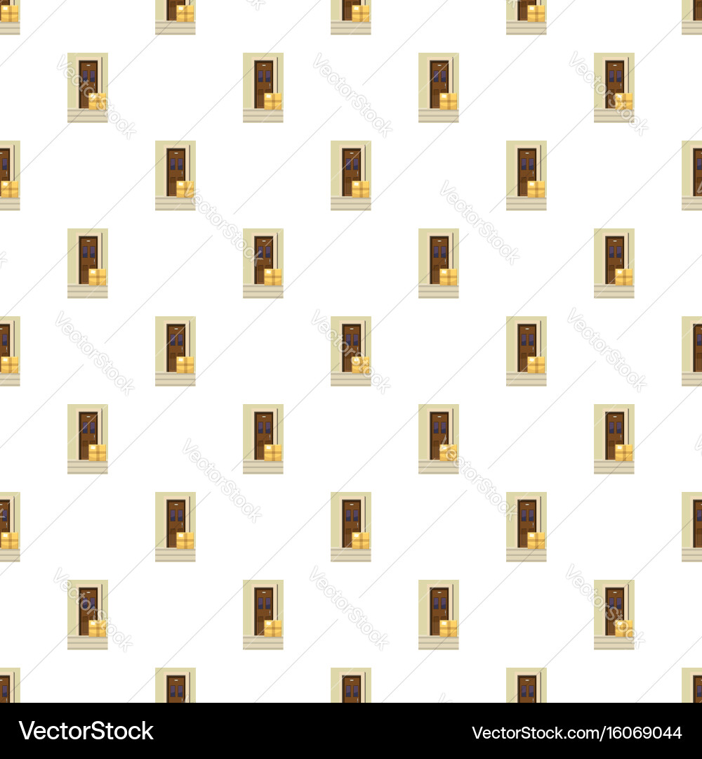 Delivery service pattern Royalty Free Vector Image