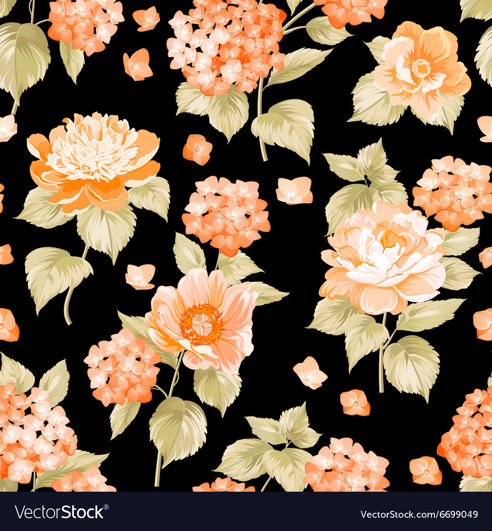 Flower pattern Royalty Free Vector Image - VectorStock