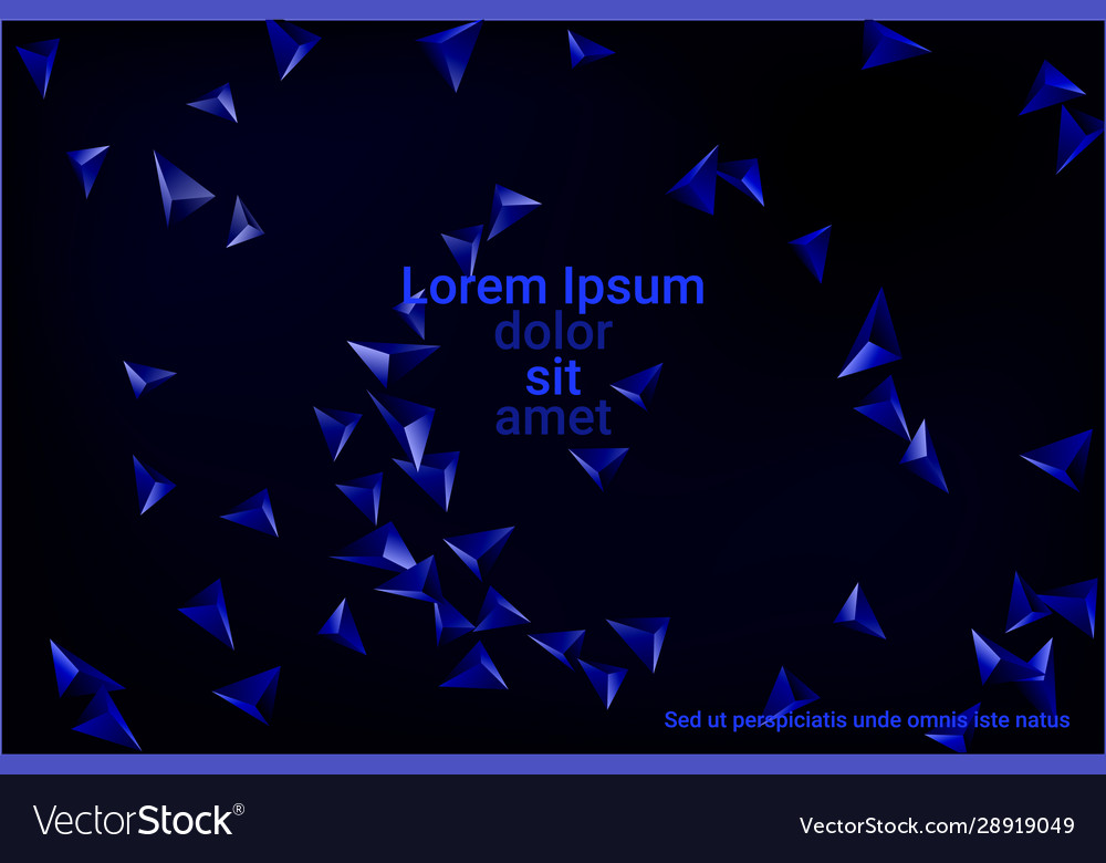 Triangular background Royalty Free Vector Image