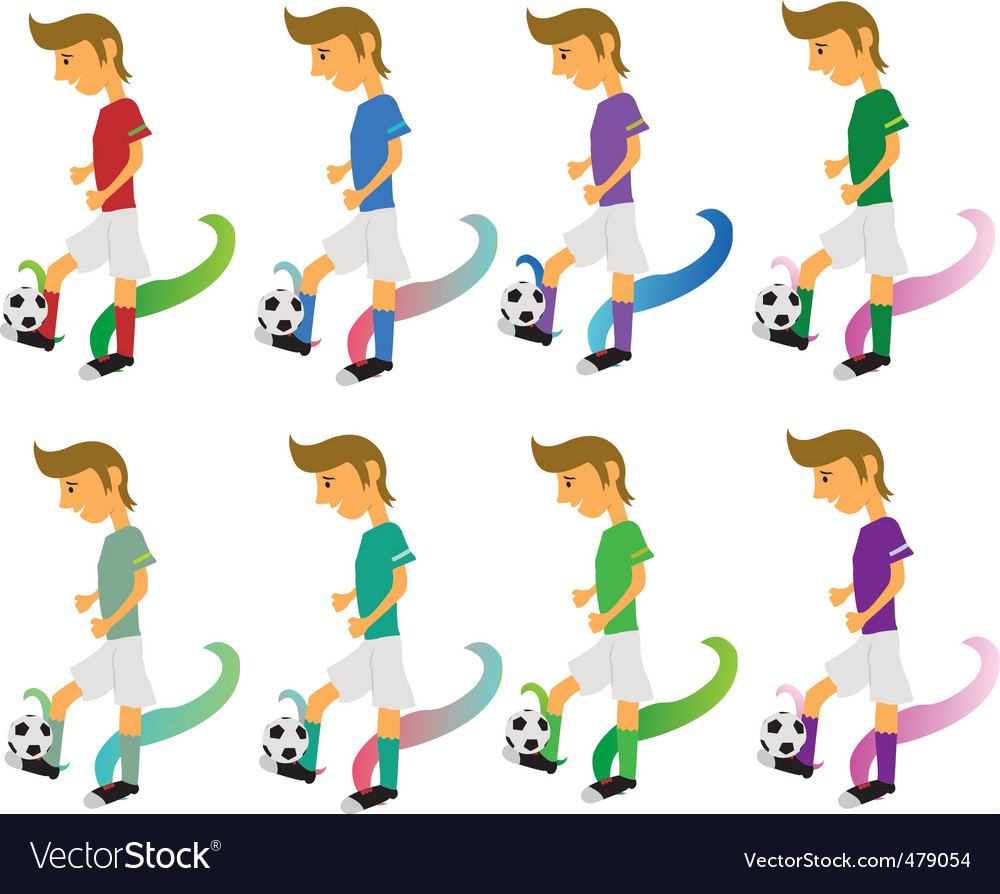 Player Royalty Free Vector Image - VectorStock