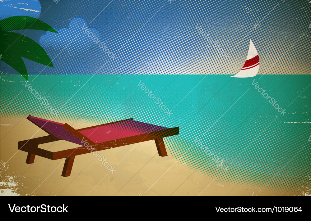 Beach Royalty Free Vector Image - VectorStock