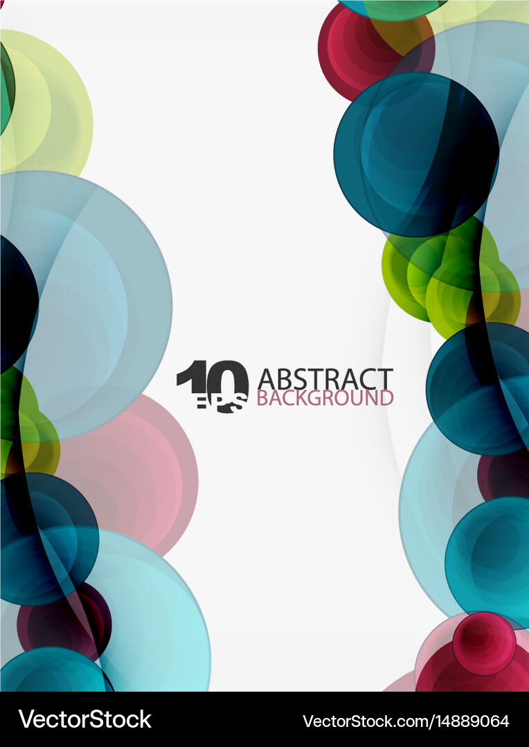 Circle background Royalty Free Vector Image - VectorStock