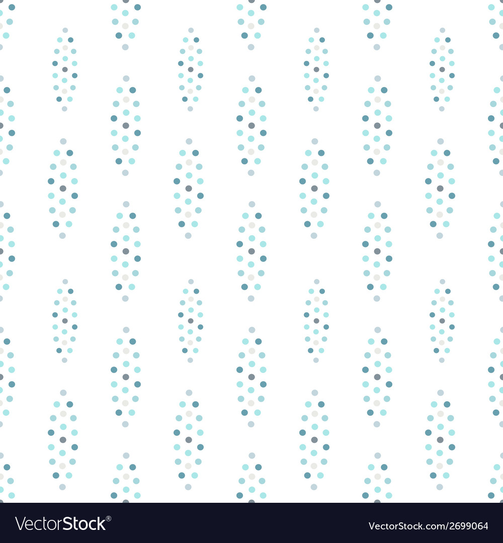 Geometry dotted pattern Royalty Free Vector Image