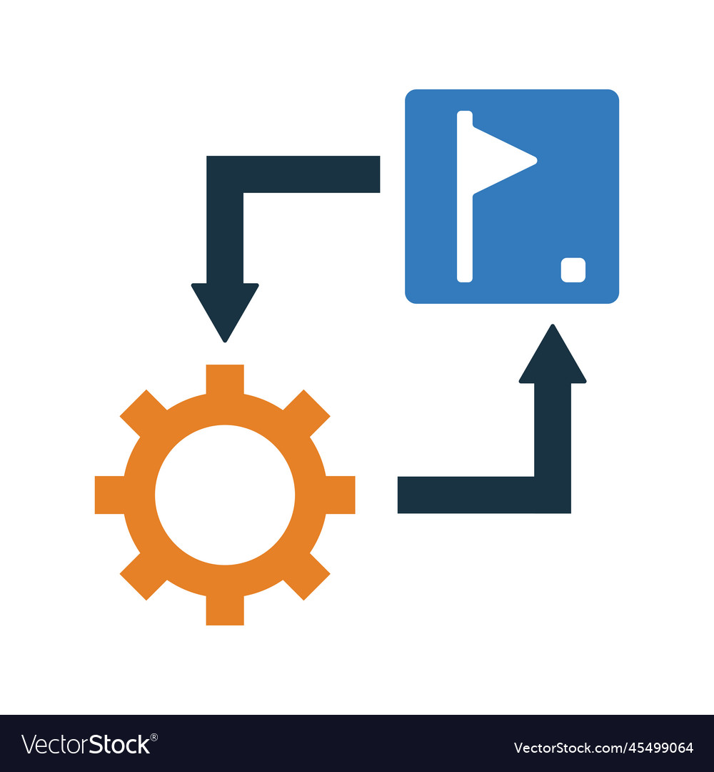 Plan method icon Royalty Free Vector Image - VectorStock
