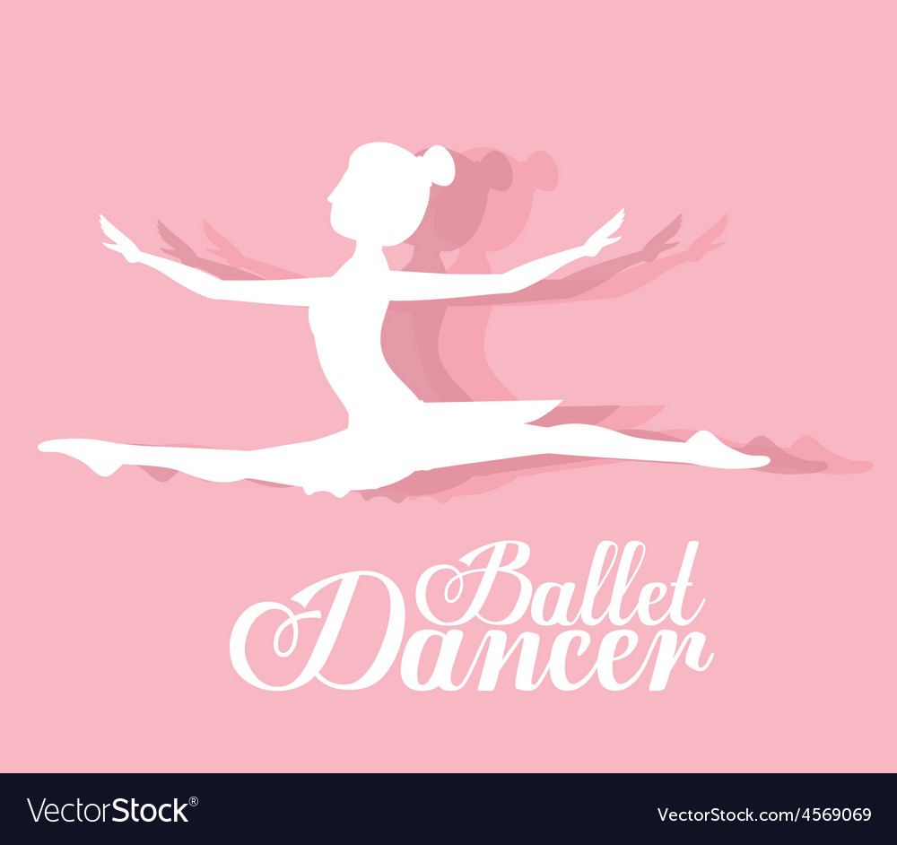 Ballet dance design Royalty Free Vector Image - VectorStock