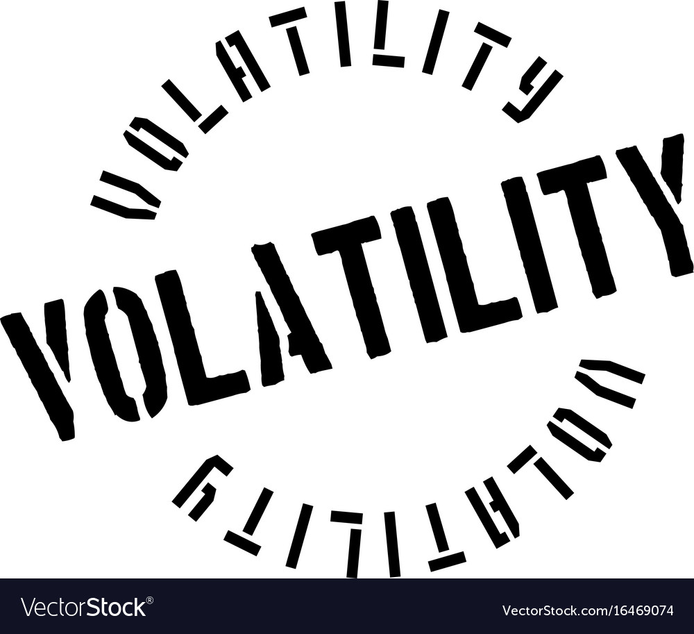 Volatility rubber stamp Royalty Free Vector Image
