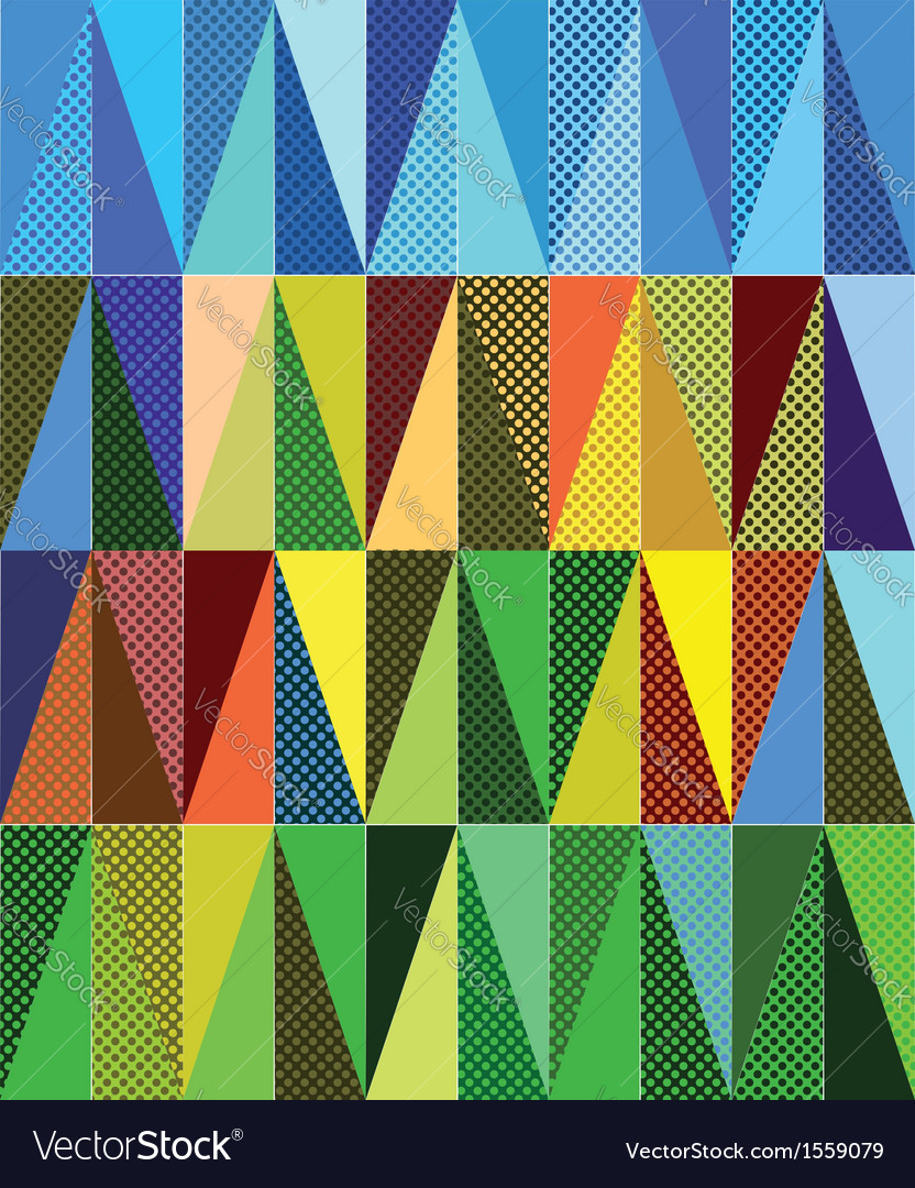 Abstract triangles Royalty Free Vector Image - VectorStock