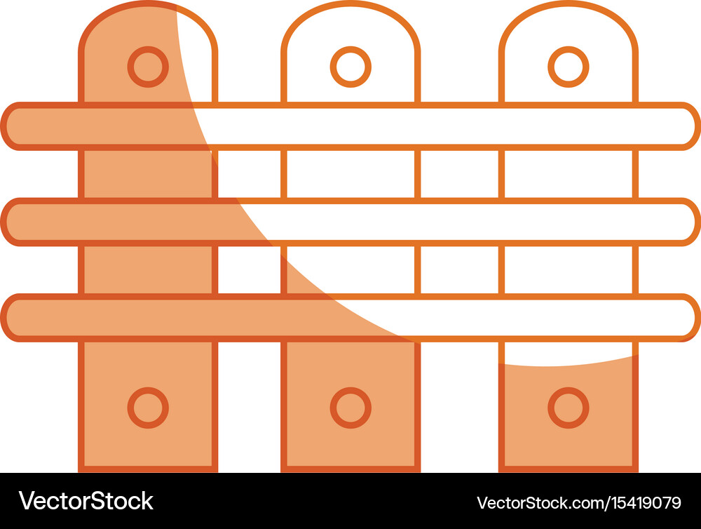Silhouette grid wood texture design construction Vector Image