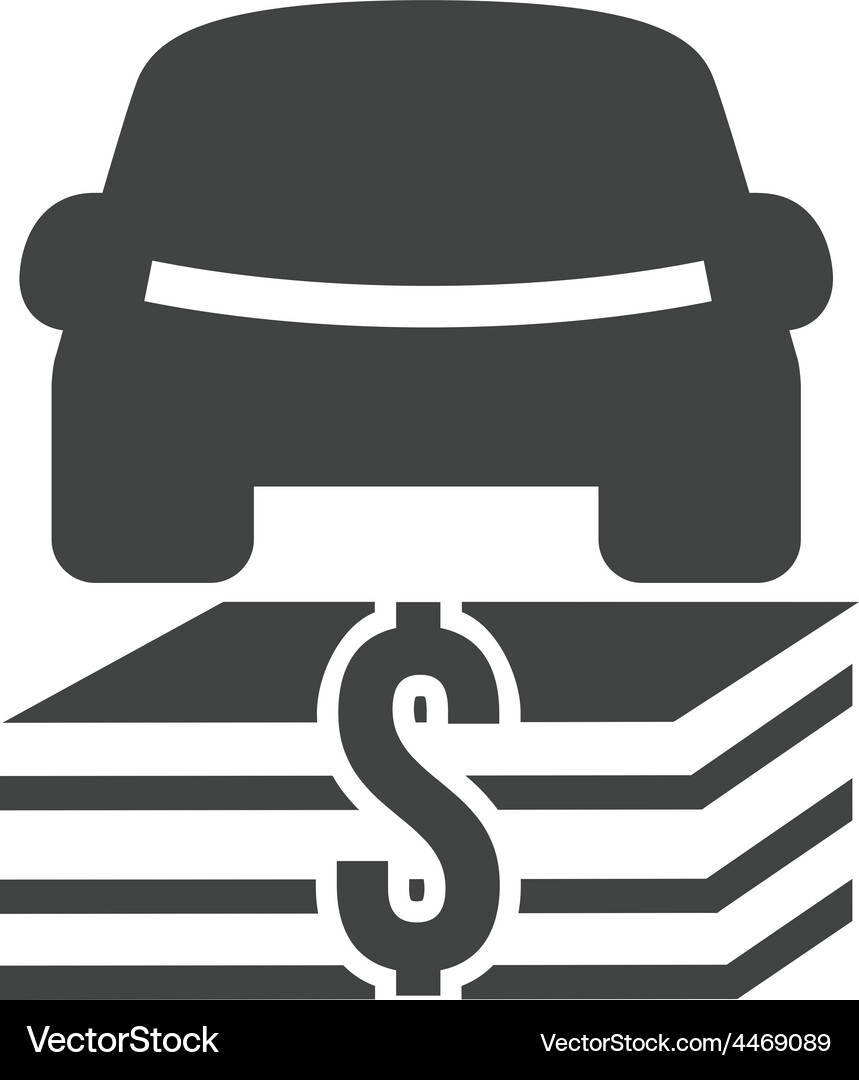 Auto financing Royalty Free Vector Image - VectorStock