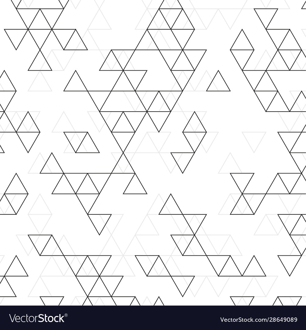Pattern triangles Royalty Free Vector Image - VectorStock