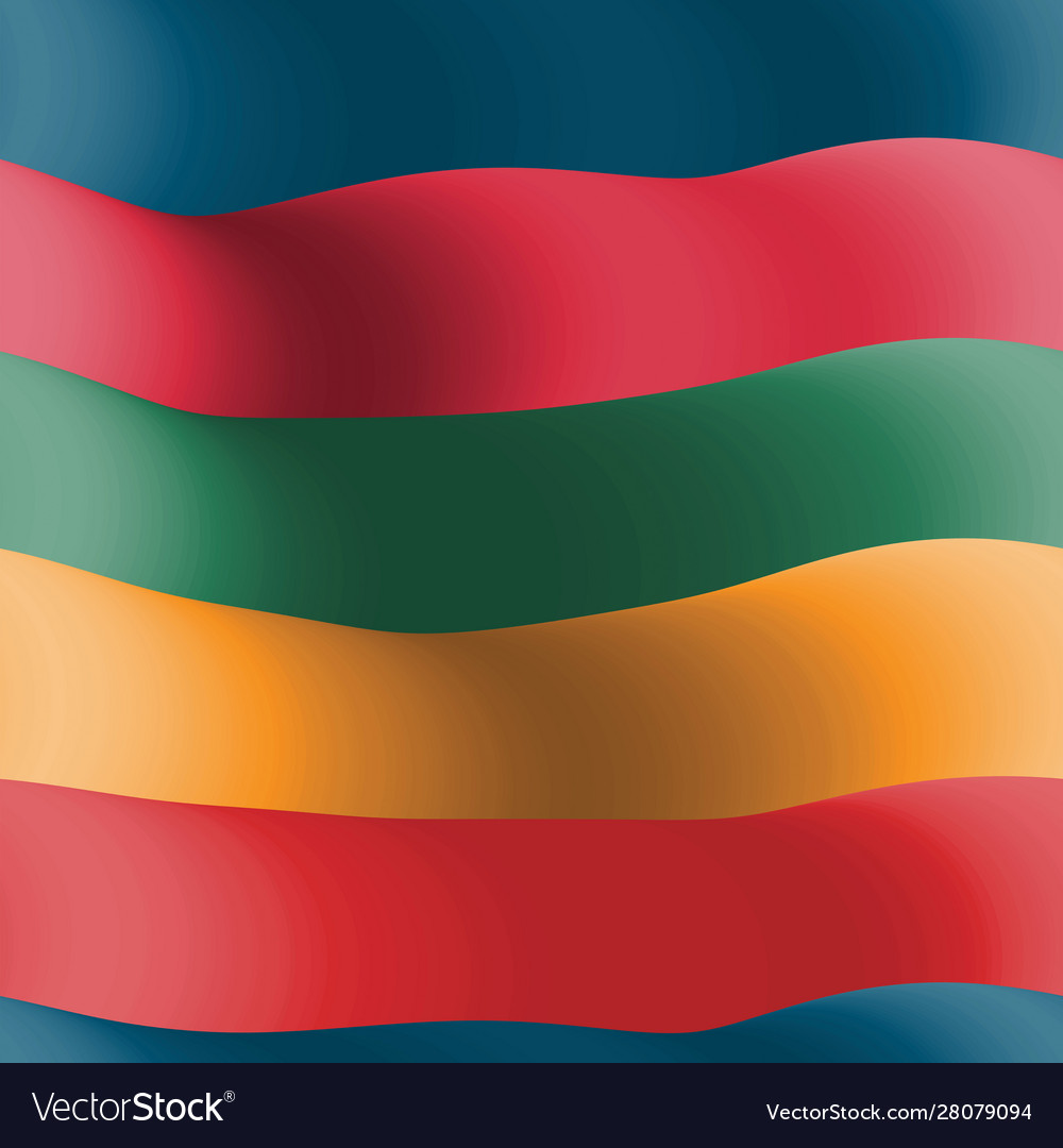 Bright Rainbow Stripes