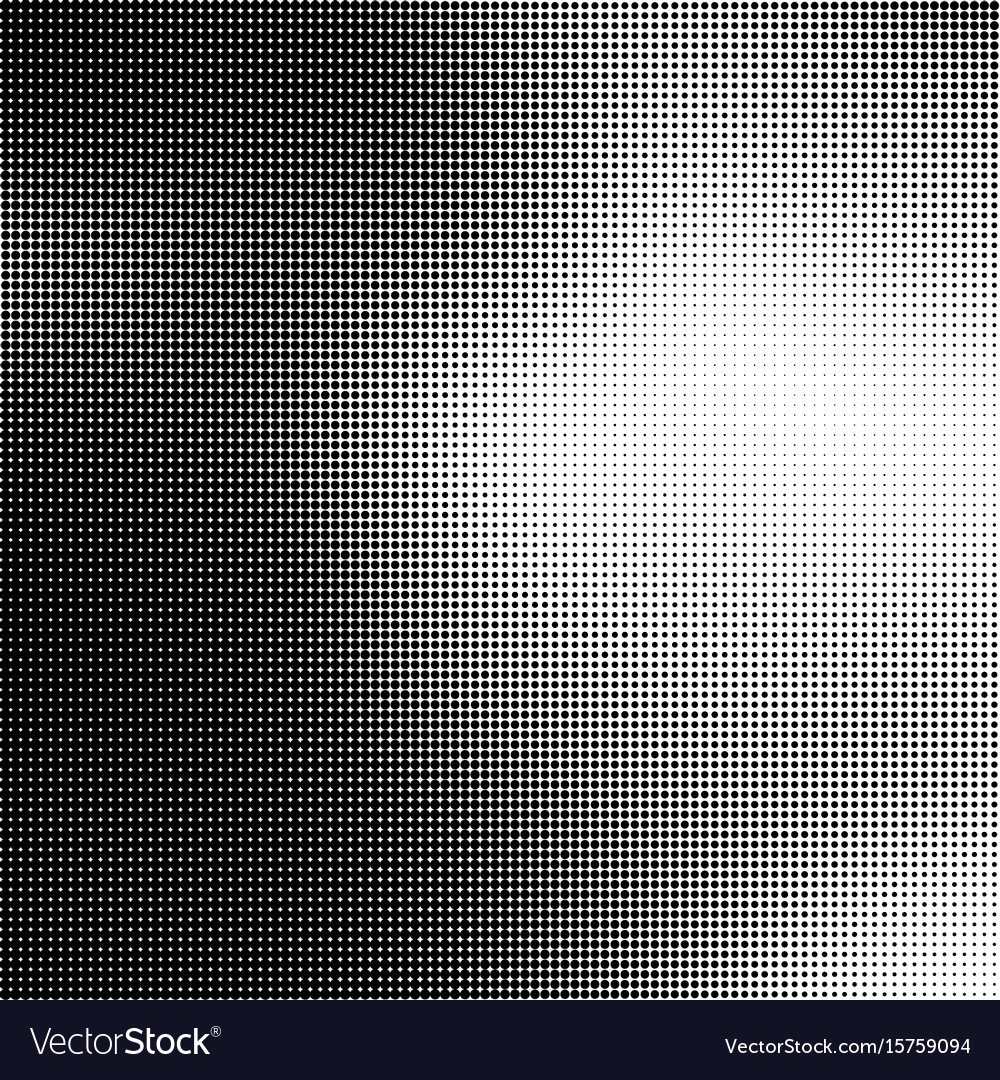 Dot pattern halftone Royalty Free Vector Image
