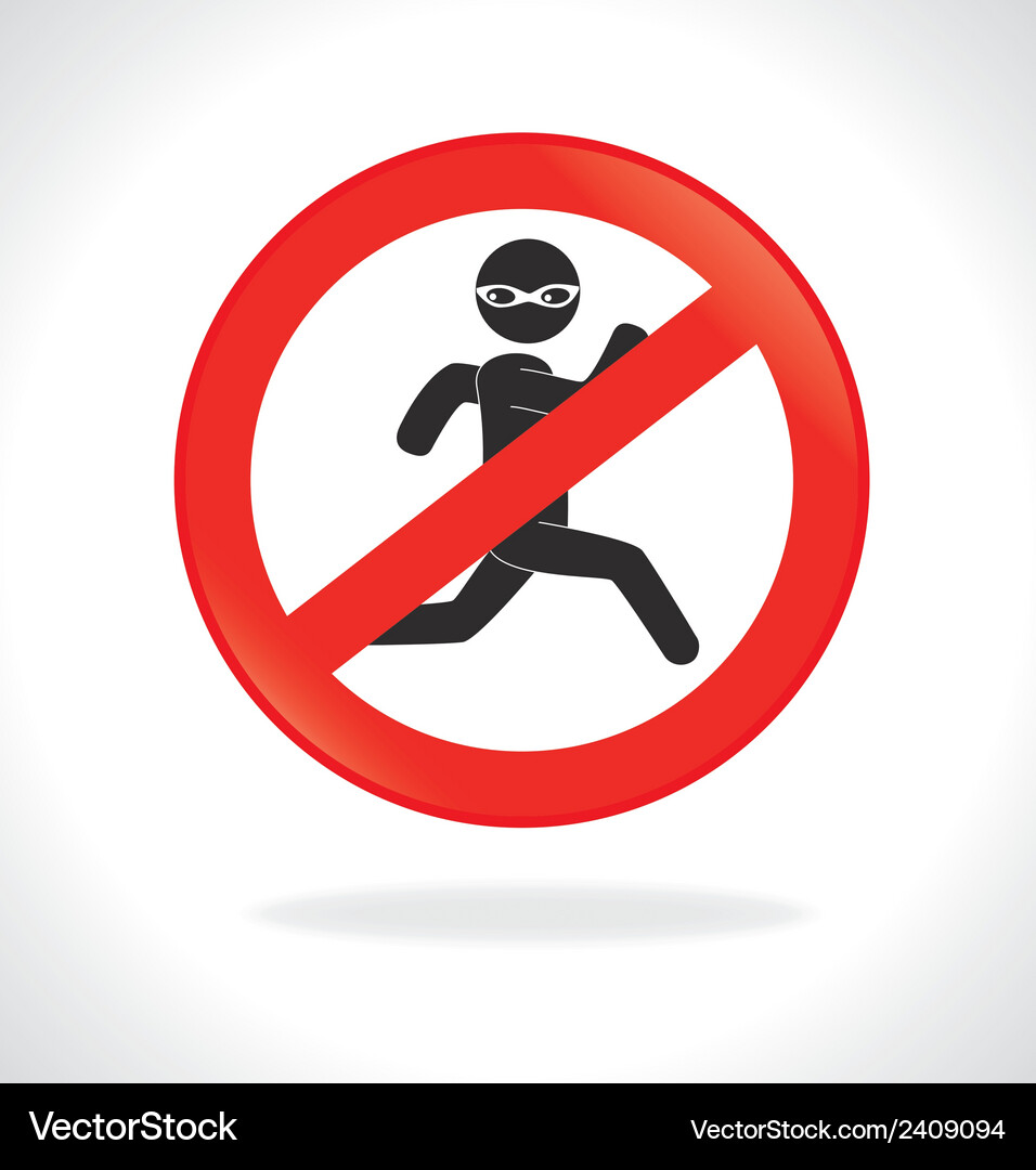 Security system over gray background Royalty Free Vector
