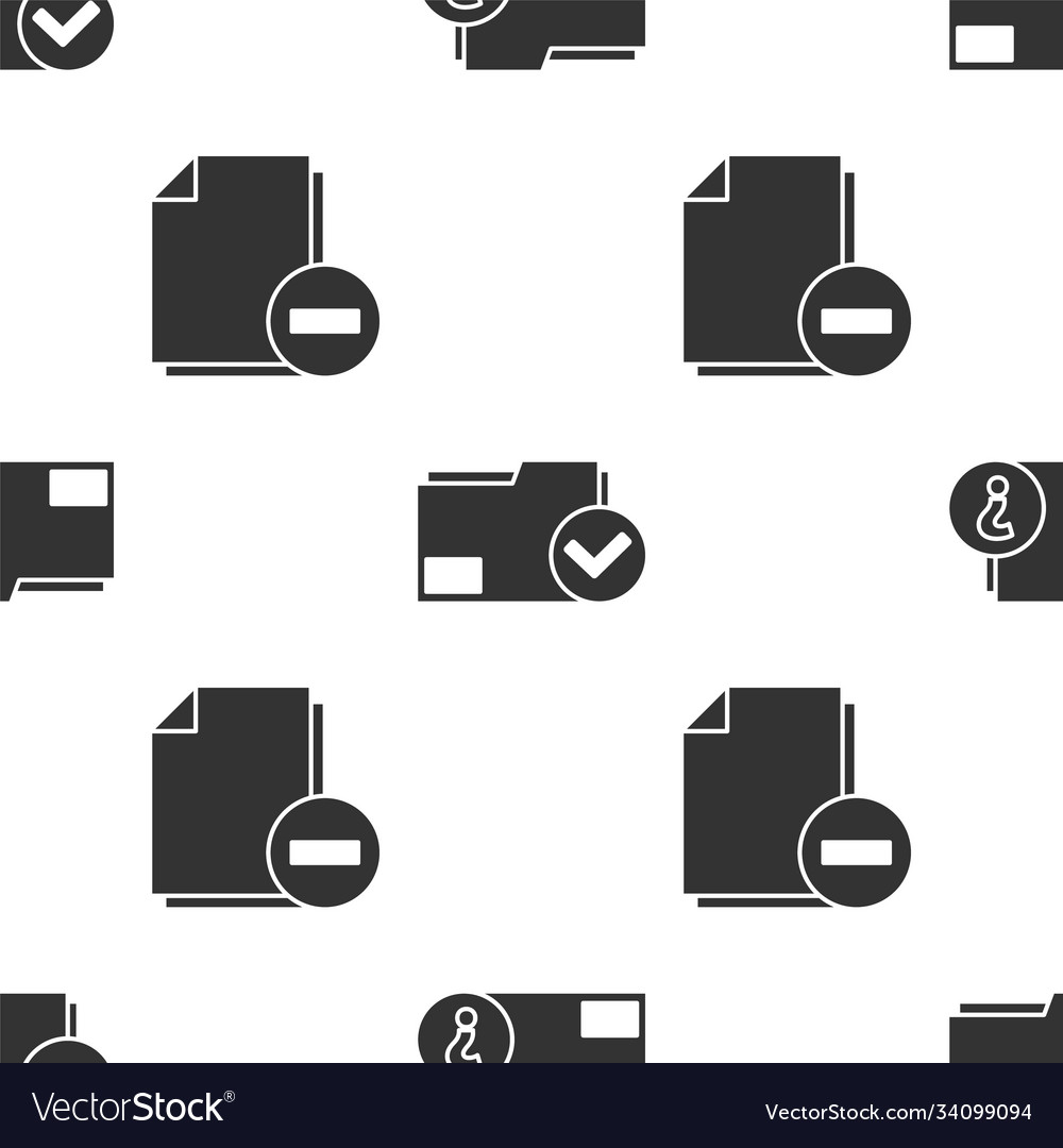 Set unknown document folder document folder Vector Image Set unknown document folder document folder Vector Image