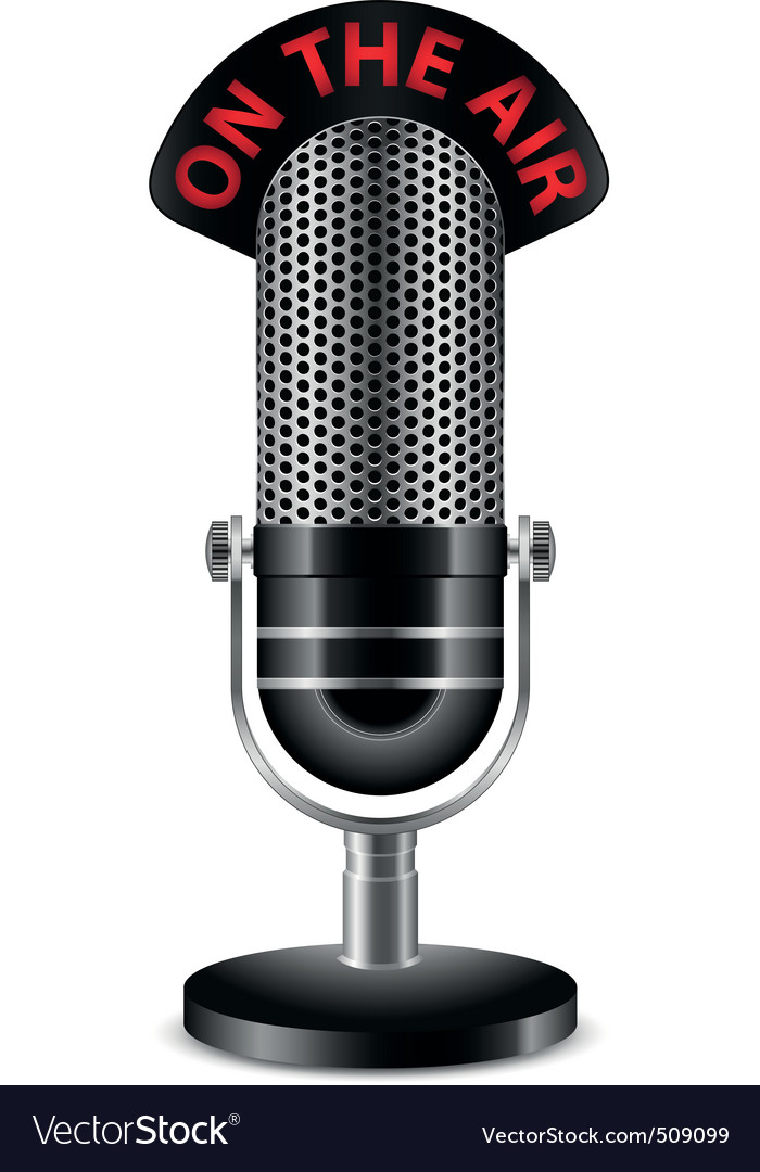 Microphone Royalty Free Vector Image - VectorStock