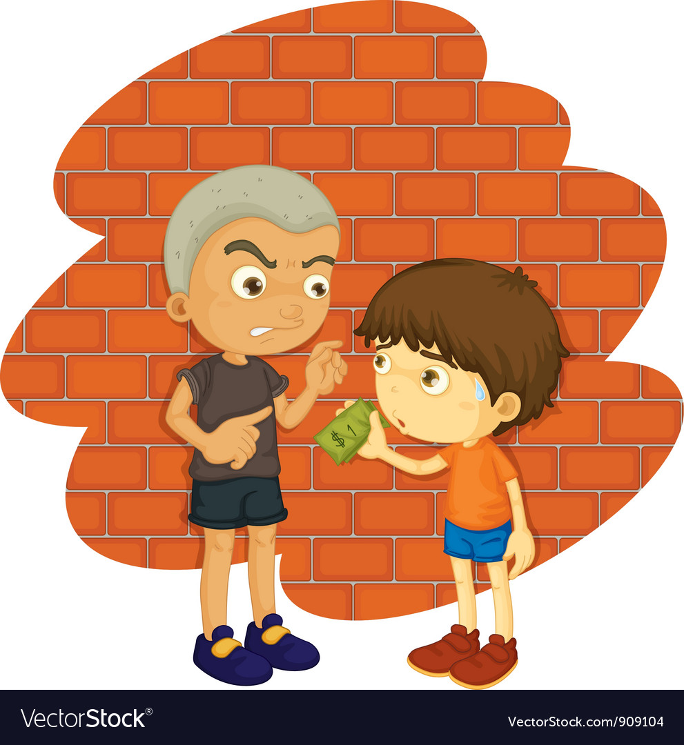 Bully Royalty Free Vector Image - VectorStock