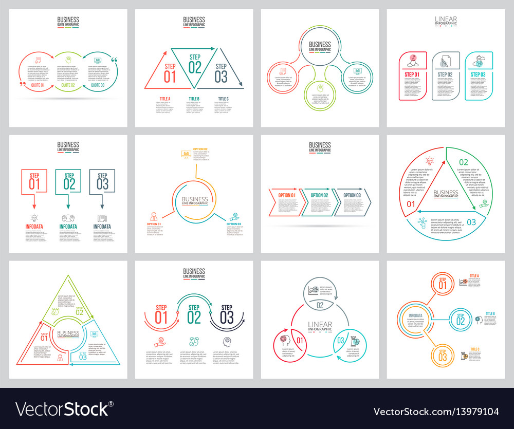 Business data visualization Royalty Free Vector Image Business data visualization Royalty Free Vector Image