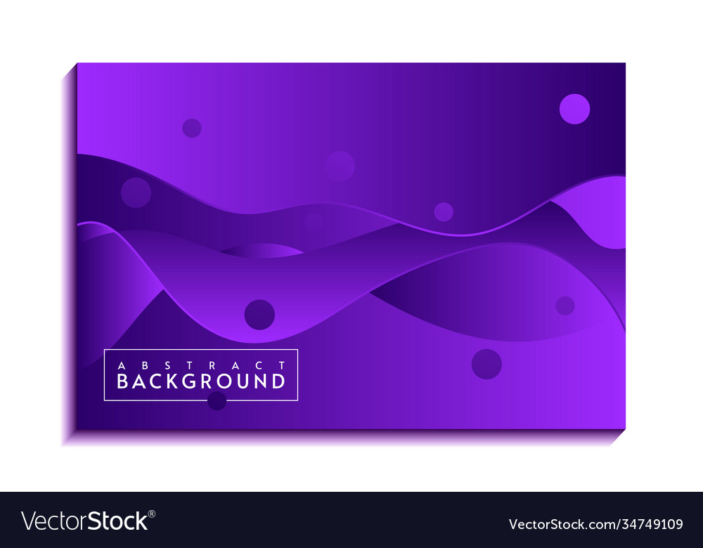 Abstract background purple wave Royalty Free Vector Image