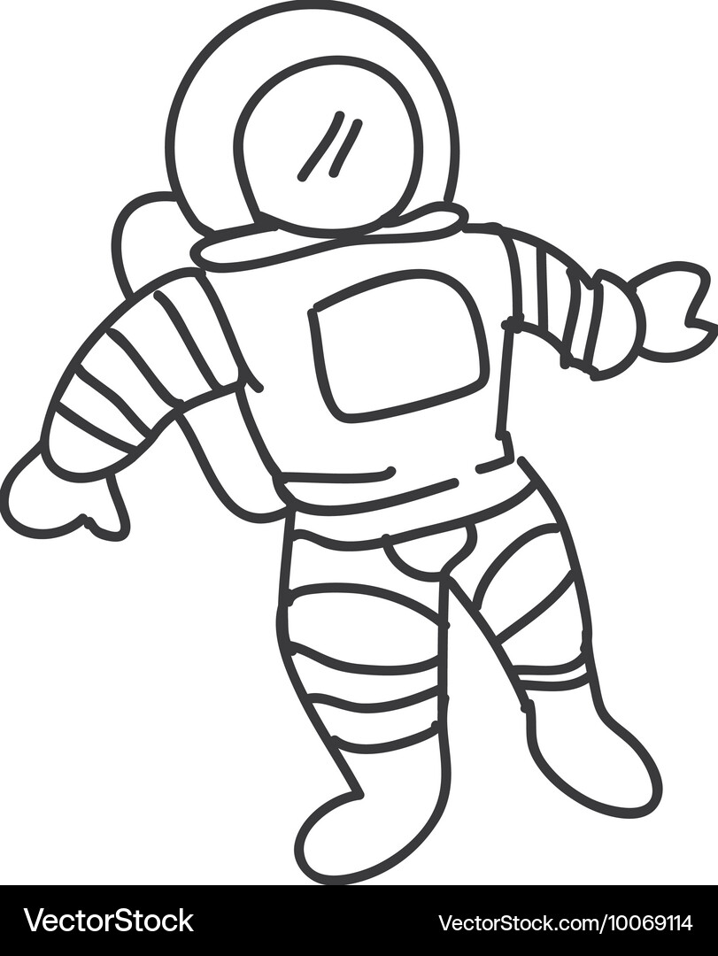 Astronaut Outline
