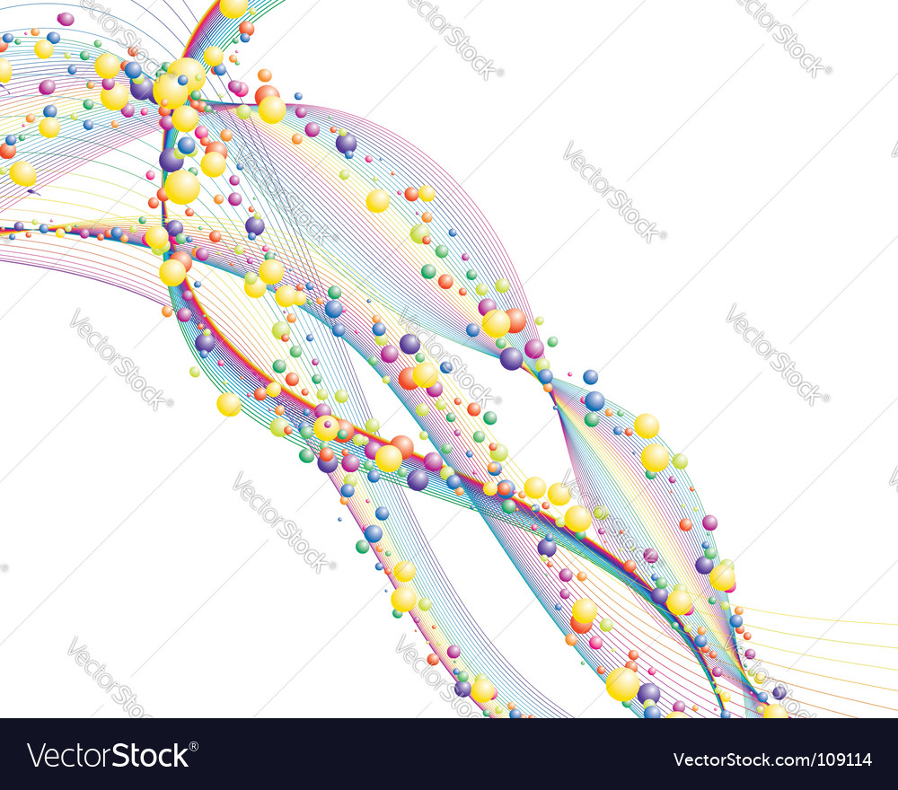 Colourful lines Royalty Free Vector Image - VectorStock