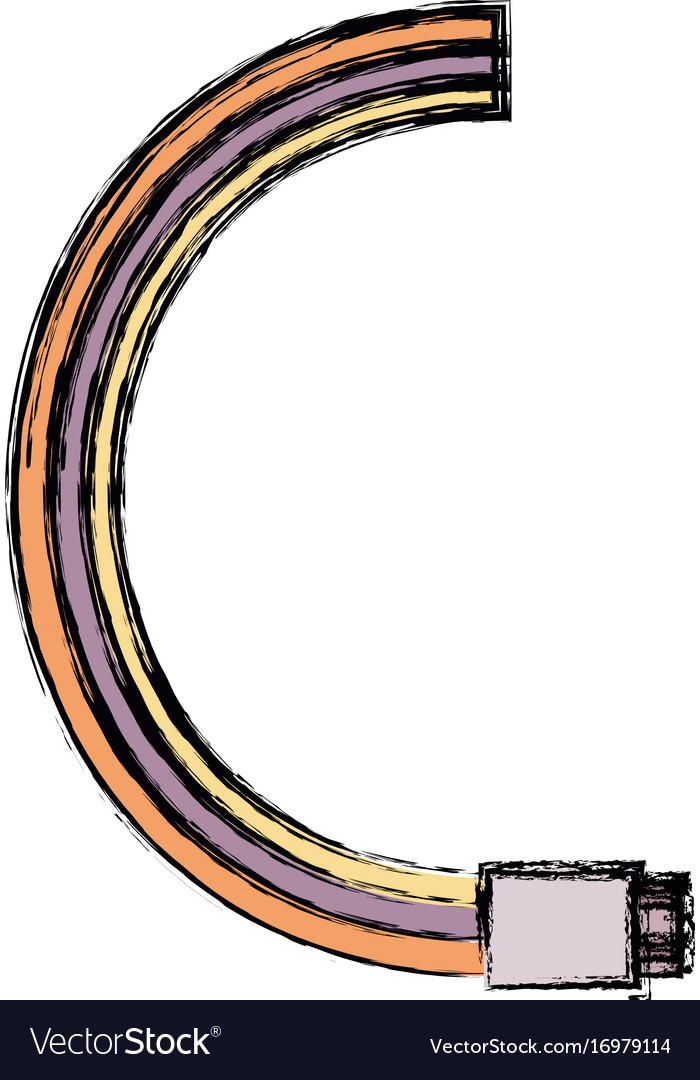 Computer wire technology Royalty Free Vector Image