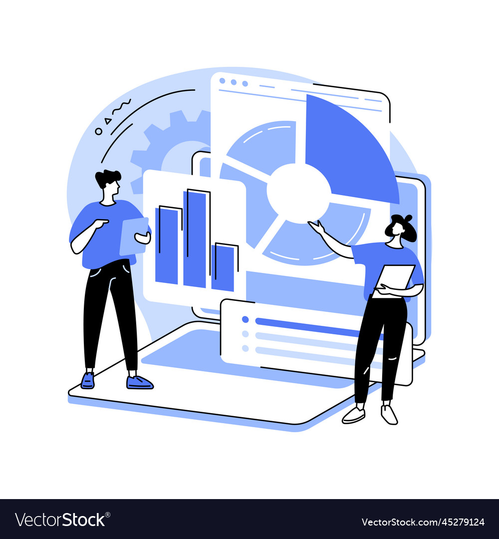Business analysis abstract concept Royalty Free Vector Image Business analysis abstract concept Royalty Free Vector Image
