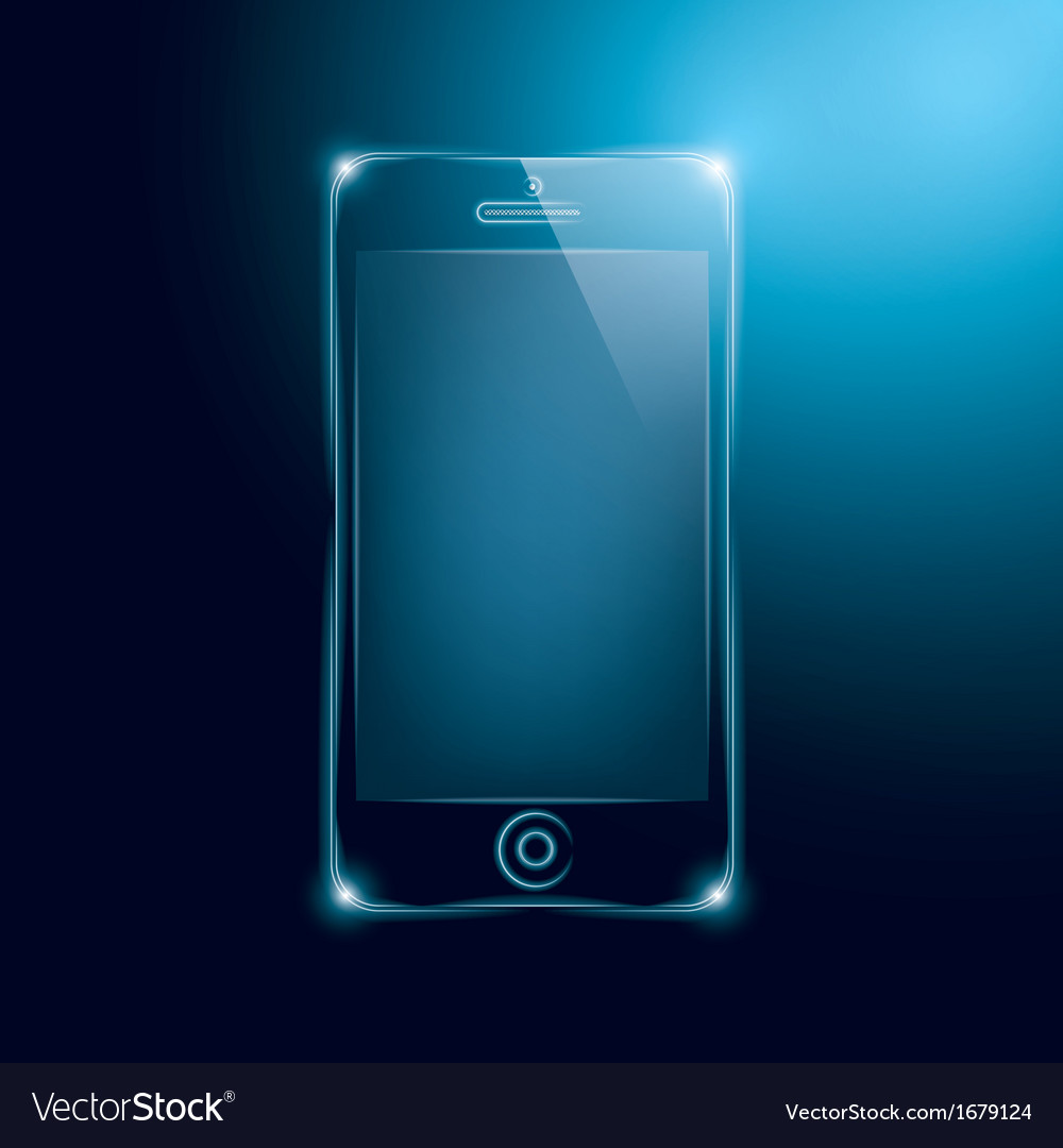 Mobile phone Royalty Free Vector Image - VectorStock
