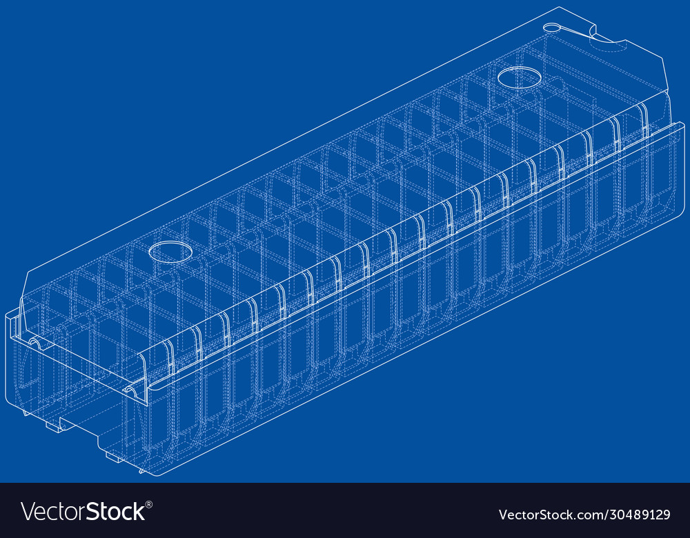 3d microchip rendering 3d Royalty Free Vector Image