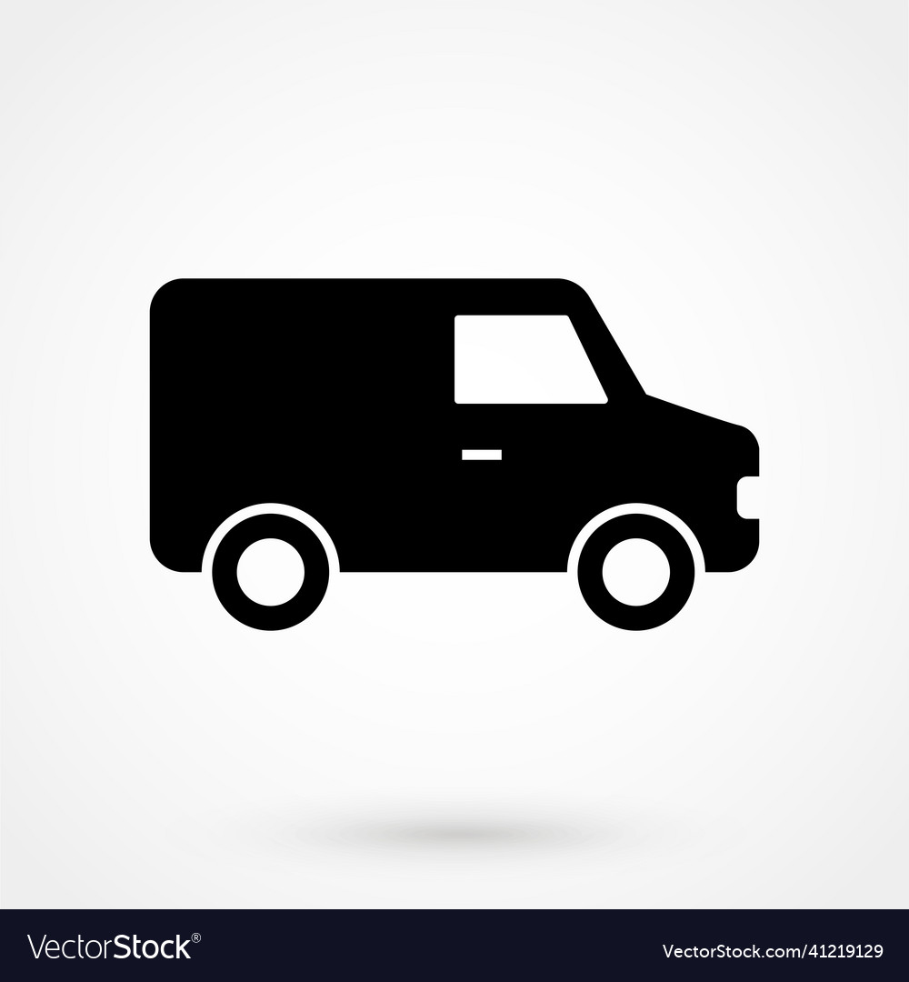 Van icon Royalty Free Vector Image - VectorStock