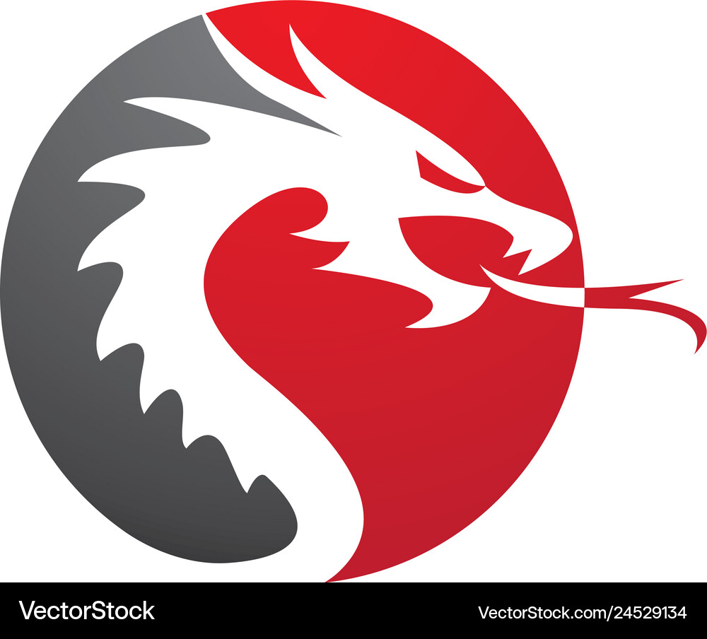 Dragon icon Royalty Free Vector Image - VectorStock