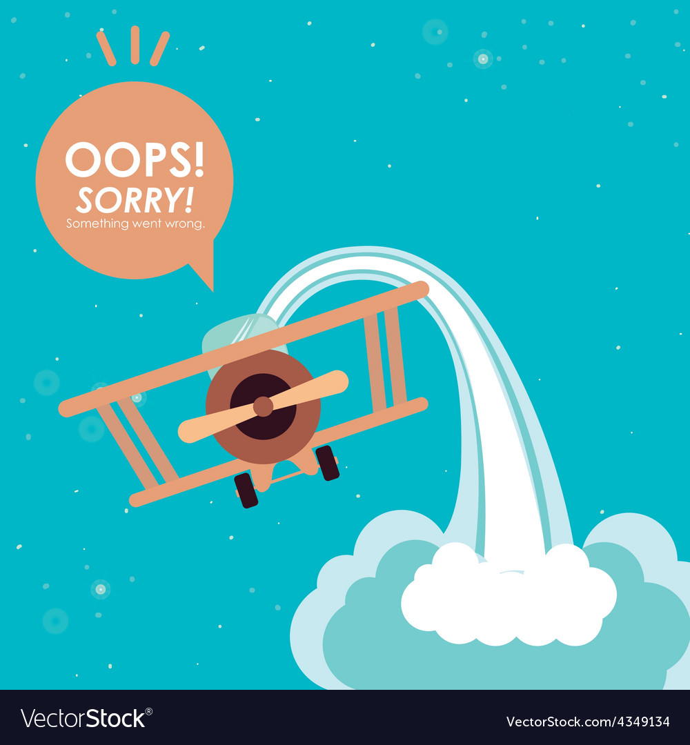 Error design Royalty Free Vector Image - VectorStock