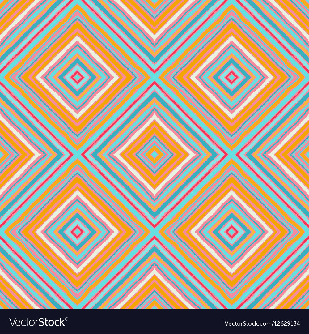 Striped diagonal rectangle seamless pattern Vector Image