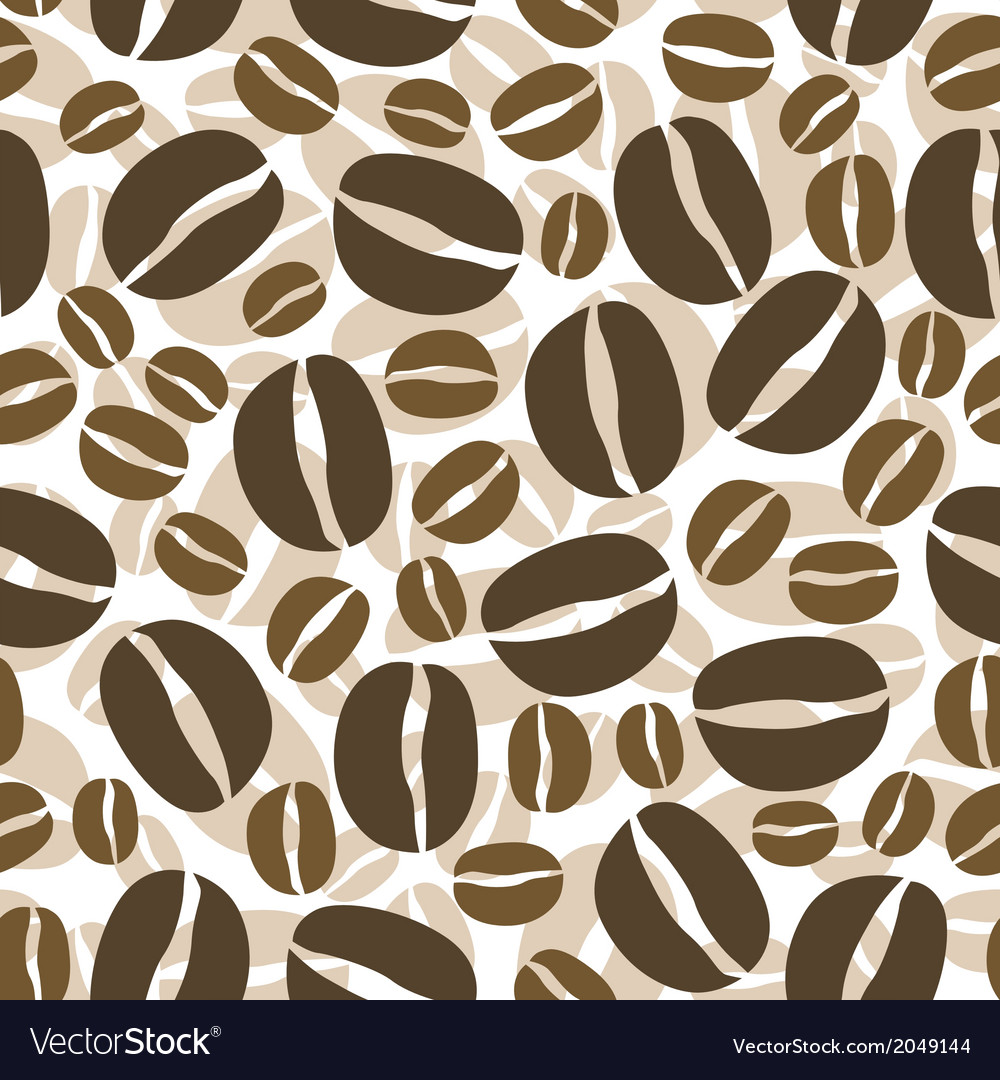 Coffee pattern Royalty Free Vector Image - VectorStock
