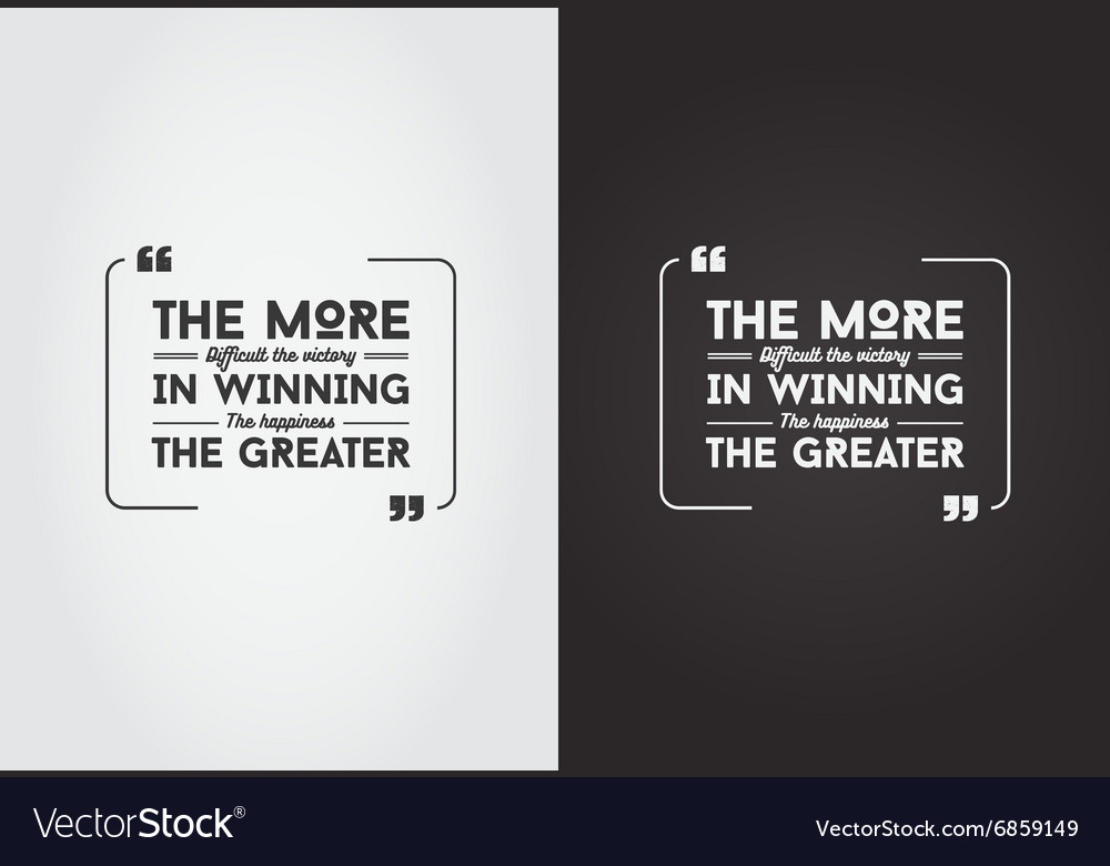 Empty quote template bubble template set Vector Image