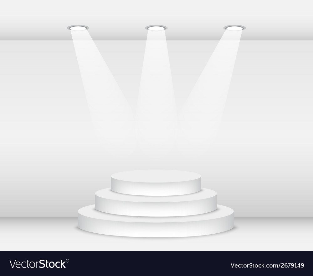 Podium Royalty Free Vector Image - VectorStock