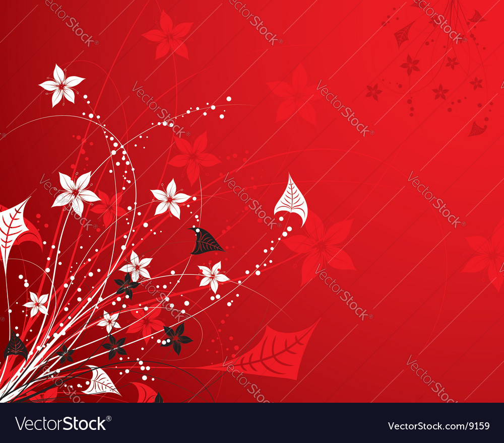Background flower Royalty Free Vector Image - VectorStock