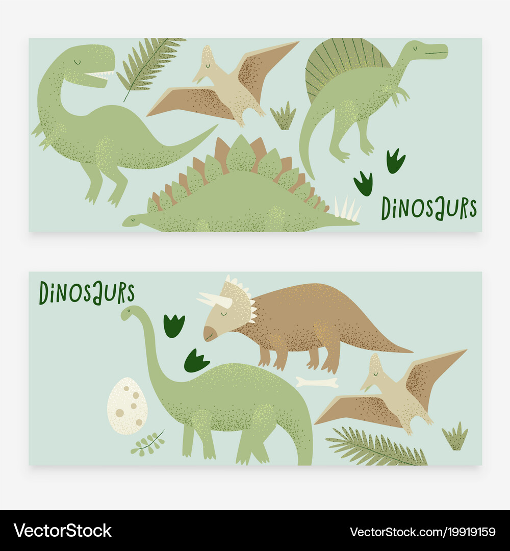 Dinosaurs design tyrannosaurus rex Royalty Free Vector Image