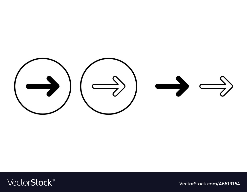 Arrow icon symbol icon for your web Royalty Free Vector