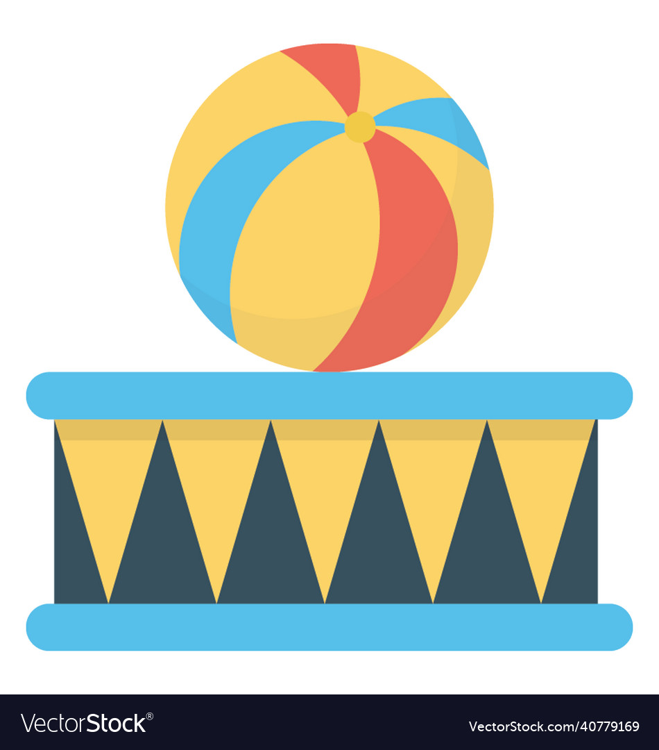 Circus props Royalty Free Vector Image - VectorStock