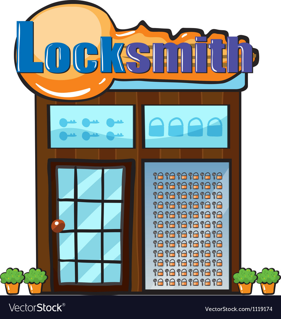 Locksmith Royalty Free Vector Image - VectorStock