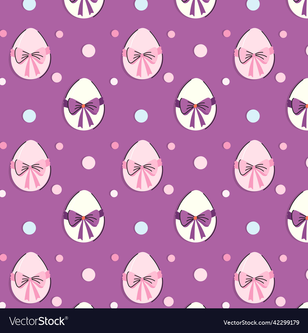 Easter pattern Royalty Free Vector Image - VectorStock