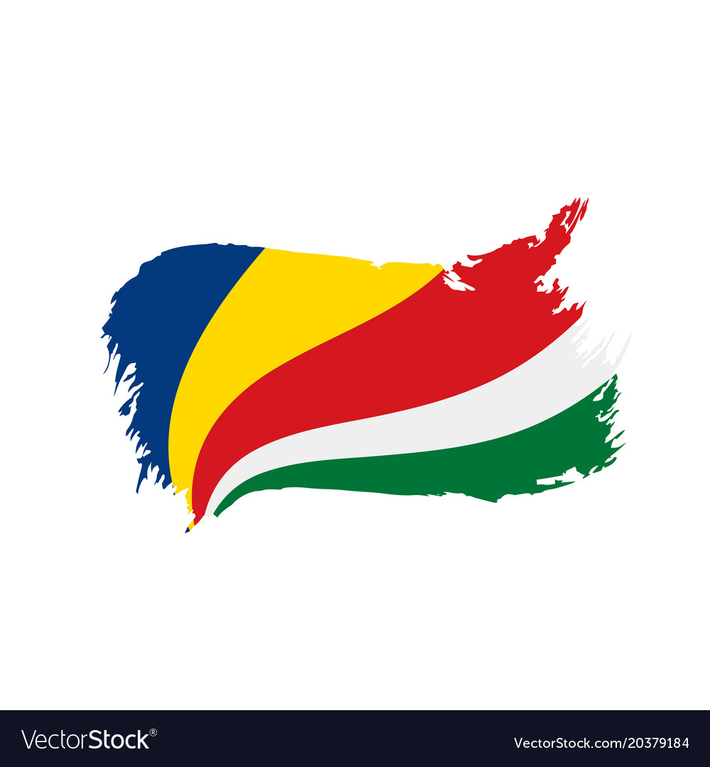 Seychelles Flag Royalty Free Vector Image Vectorstock