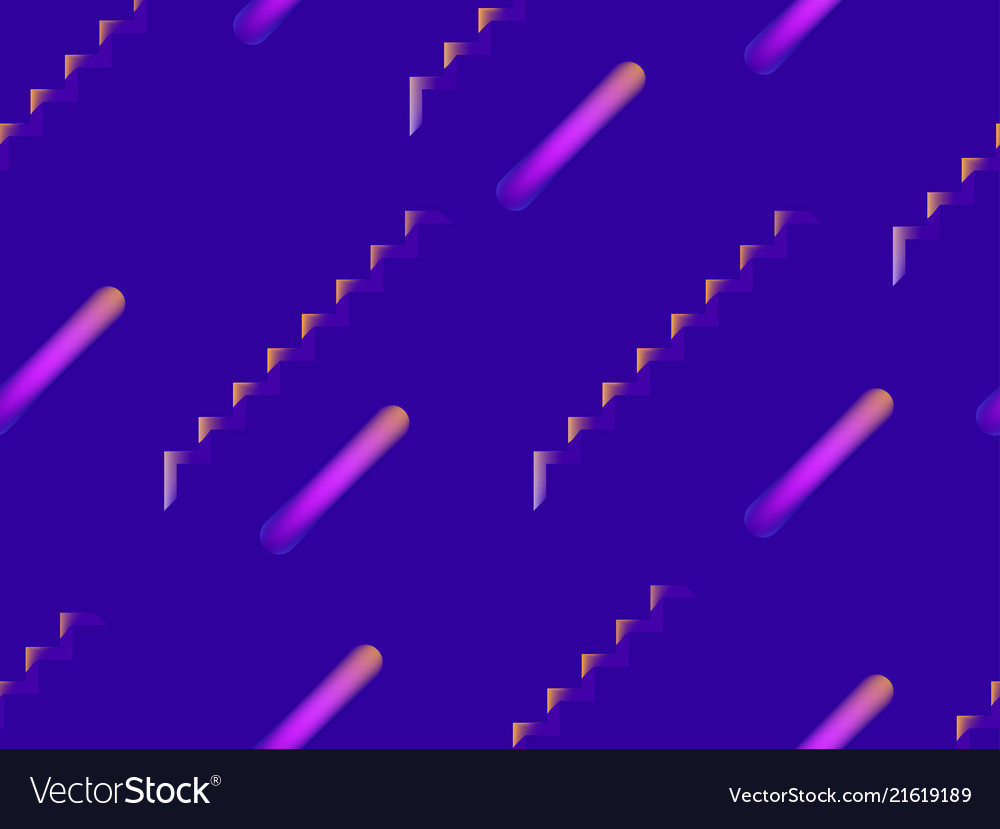 Memphis seamless pattern holographic geometric Vector Image Memphis seamless pattern holographic geometric Vector Image
