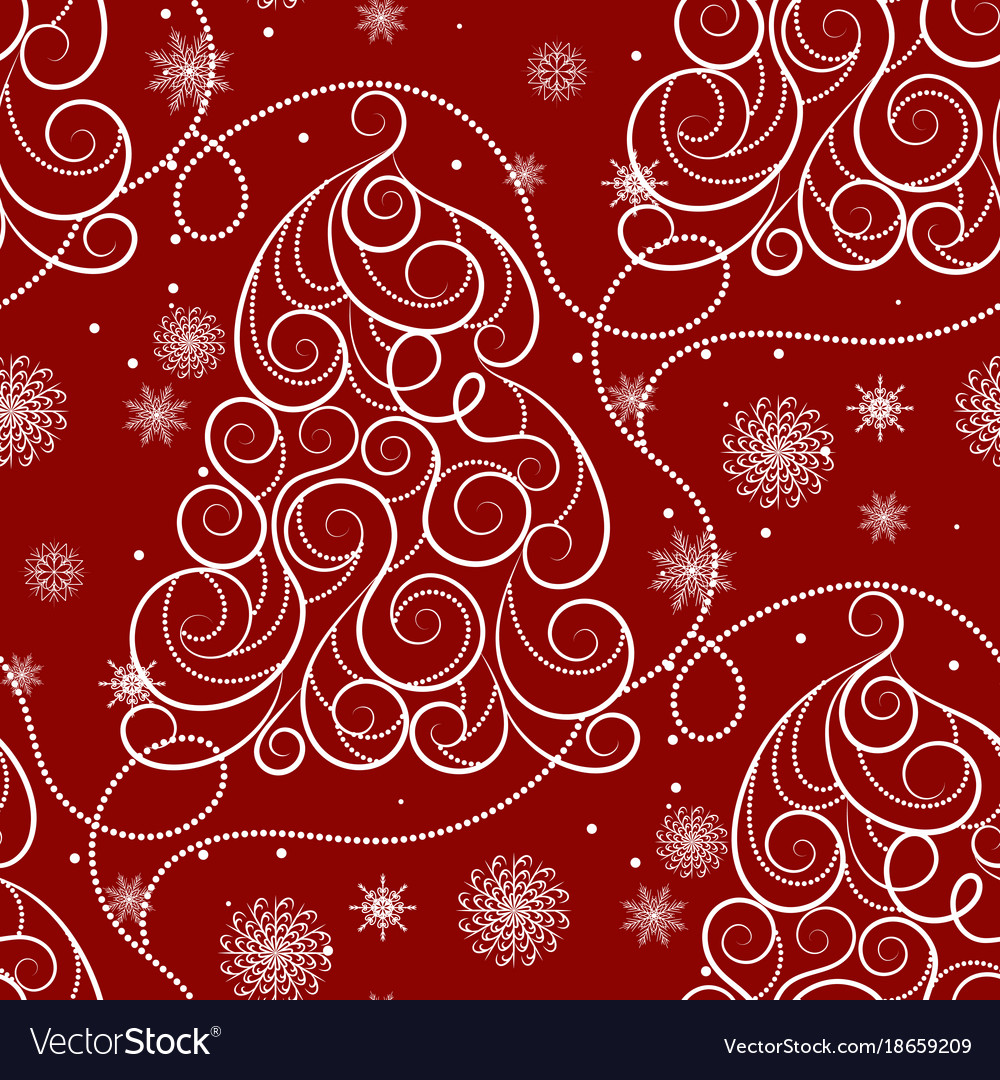 Seamless winter pattern Royalty Free Vector Image
