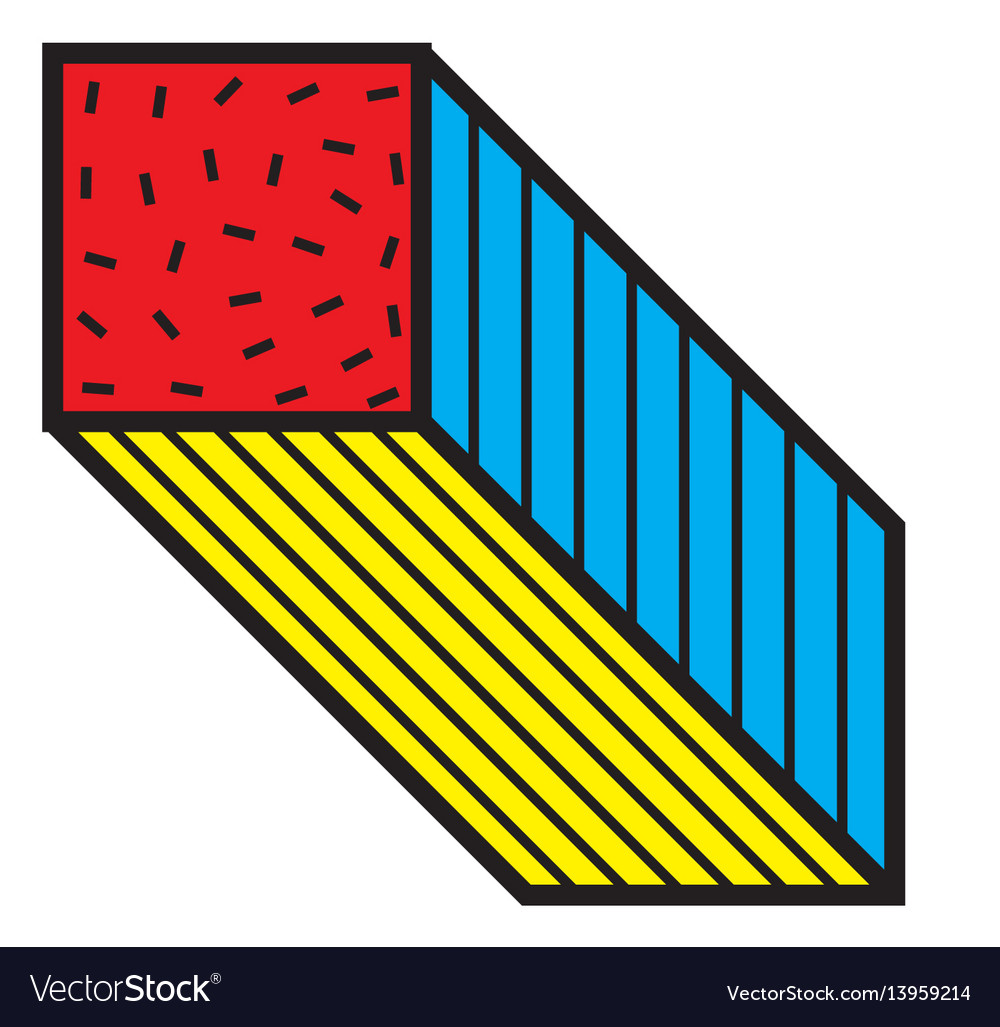 Abstract patch Royalty Free Vector Image - VectorStock