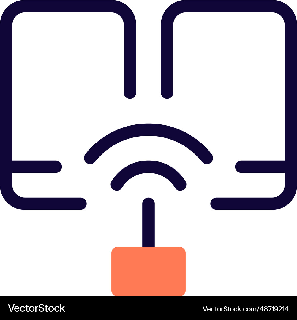 Wireless transfer of data to multiple cell phones Vector Image