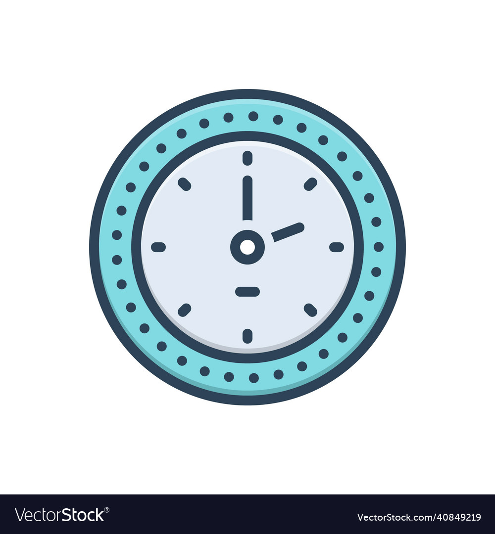 Clock Royalty Free Vector Image - VectorStock