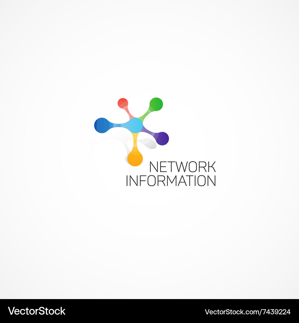 Network information Royalty Free Vector Image - VectorStock